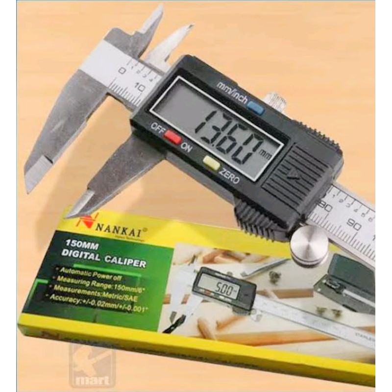 Jual sigmat digital 6 inch nankai - jangka Sorong digital - vernier caliper digital 6 in ...