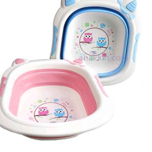 Jual Baby Safe Foldable Wash Basin/ tempat mandi bayi portable/ ember ...