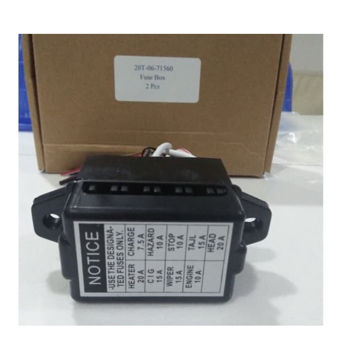 Jual Fusebox komatsu kotak sekring 20T-06-71560 | Shopee Indonesia