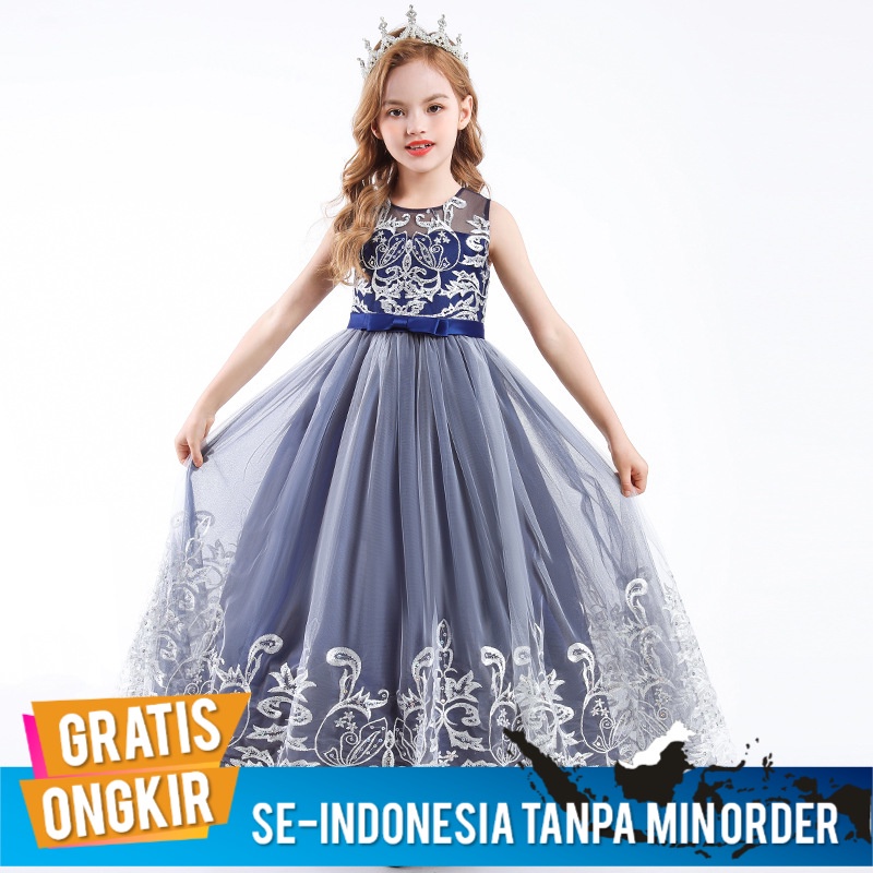 Jual Gaun Pesta Keluarga Ulang Tahun Sekolah Dress Anak Anak Anak ...