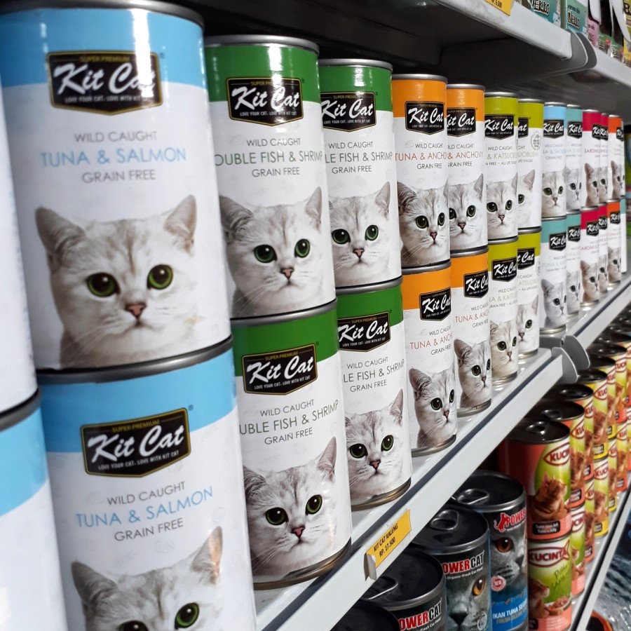 Jual Kit Cat Wetfood 400gr Kaleng All Varian Rasa Makanan Basah Kucing ...
