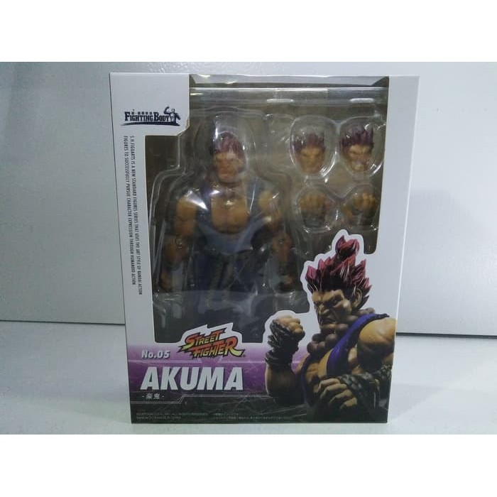 Jual SHF Akuma Street Fighter Figuarts Fighting Body 05 Capcom NEW MIB ...
