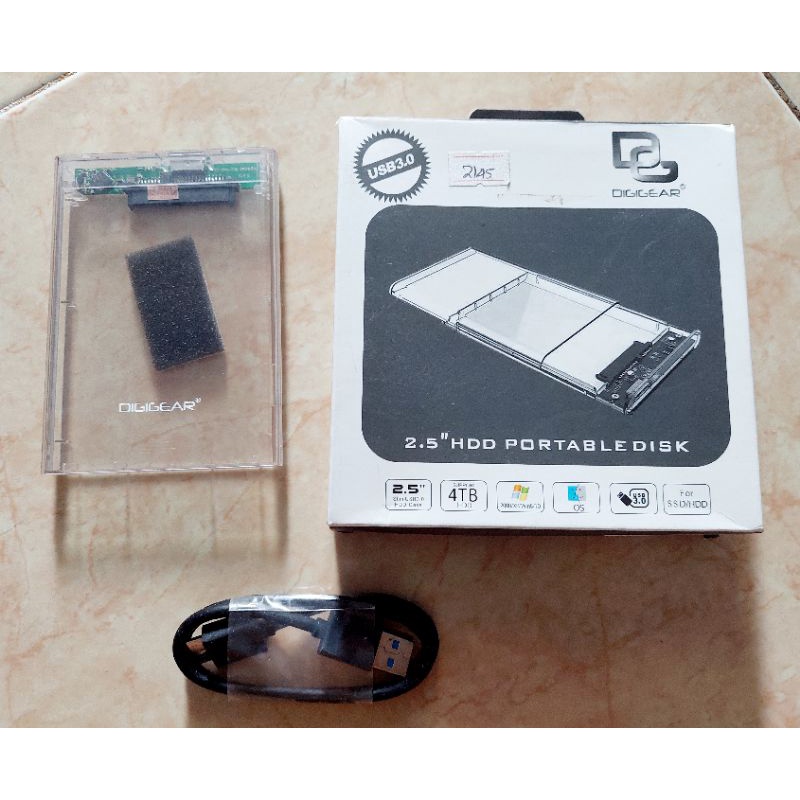 Jual DigiGear Case Casing Hardisk HDD Eksternal 2,5 inch Usb 3.0 | Shopee Indonesia