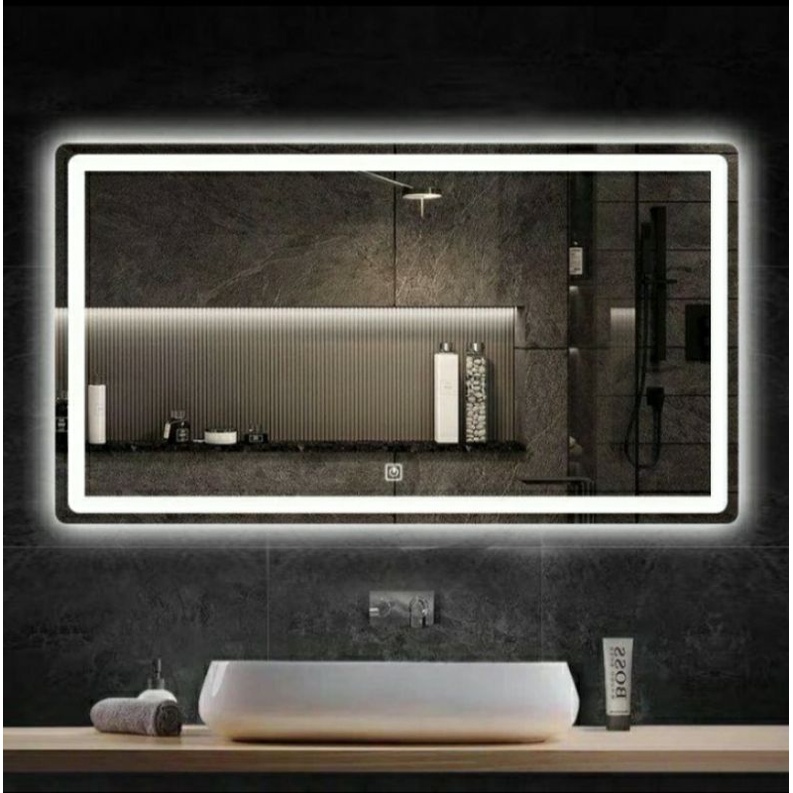 Jual Kaca 100*80 Cermin Pintar LED Layar sentuh, Smart Mirror LED ...