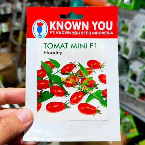 Jual KYS - Benih Tomat Cherry FLORIDITY isi 50 biji - benih tomat mini ...