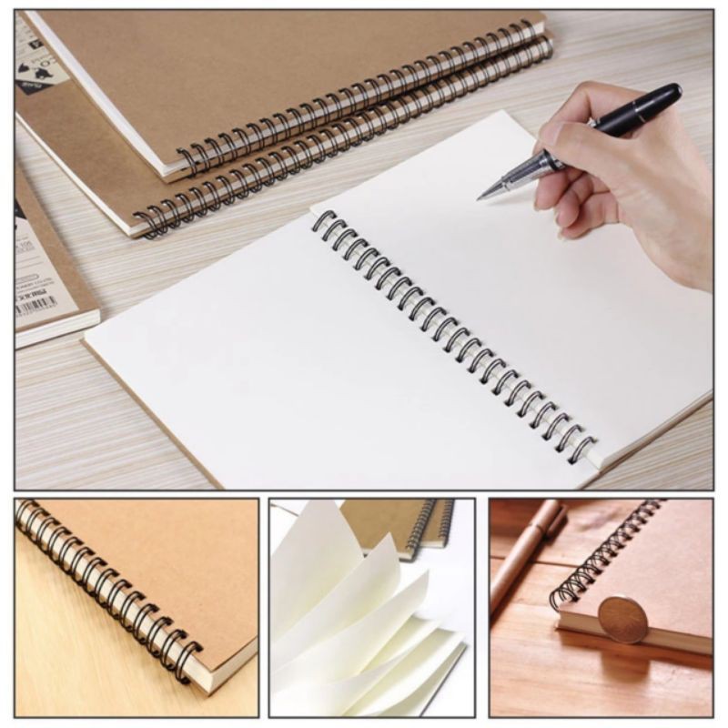 Jual NOTEBOOK BOOKPAPER BLANK/POLOS | Shopee Indonesia