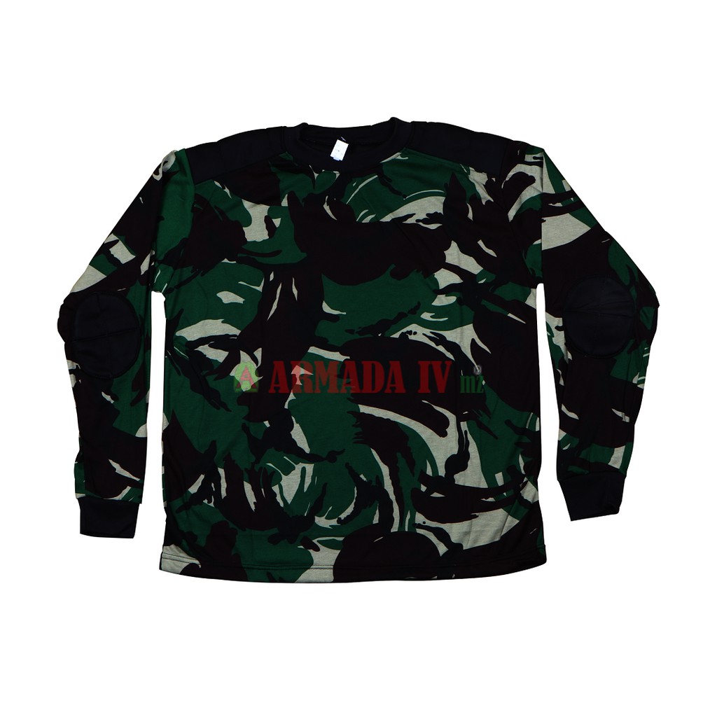 Jual Kaos Phh Busa Lengan Panjang Loreng Malvinas Loreng TNI | Shopee Indonesia