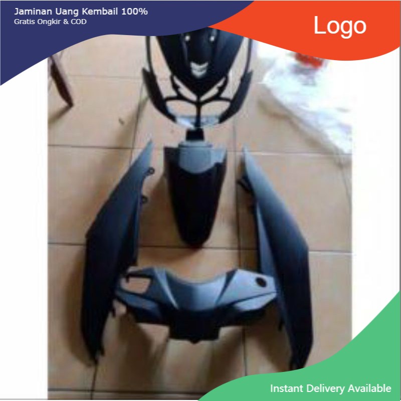 Jual Full Body Halus Custom Kastem Beat FI Warna Hitam Doff Dop Tahun ...