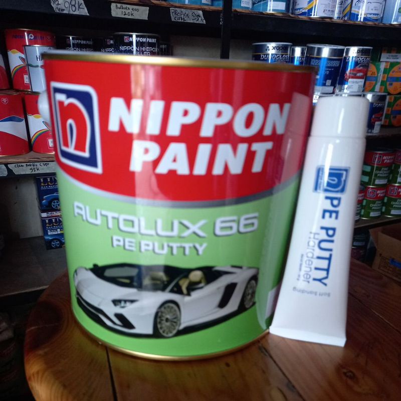 Jual Dempul Nippon paint Autolux 66 galon 3kg | Shopee Indonesia