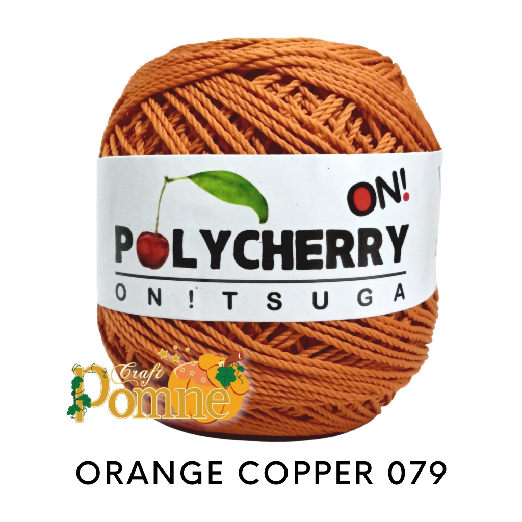 Jual MURAH ORI Benang Rajut Onitsuga Poly Cherry (Polyester Yarn ...