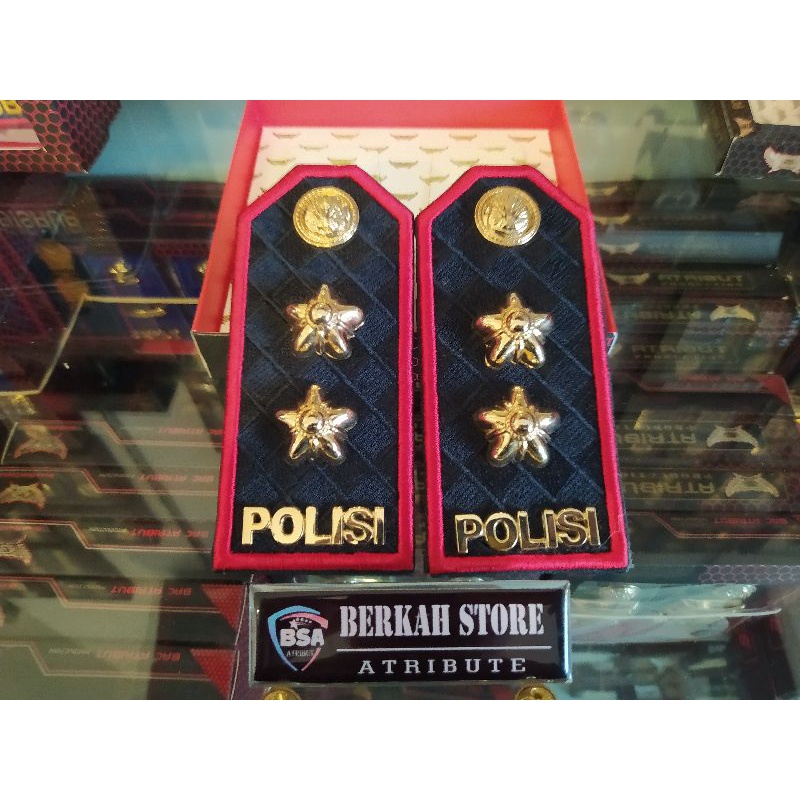 Jual (COD) PANGKAT PDU AKBP LIST MERAH - EXCLUSIVE | Shopee Indonesia