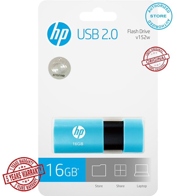 Jual HP USB FLASHDISK ORIGINAL v152w- 16GB (BLUE) | Shopee Indonesia