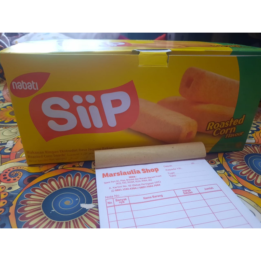 Jual Nabati Siip Jagung Box (isi 20pcs) Nabati Sip Jagung 5g x 20pcs ...