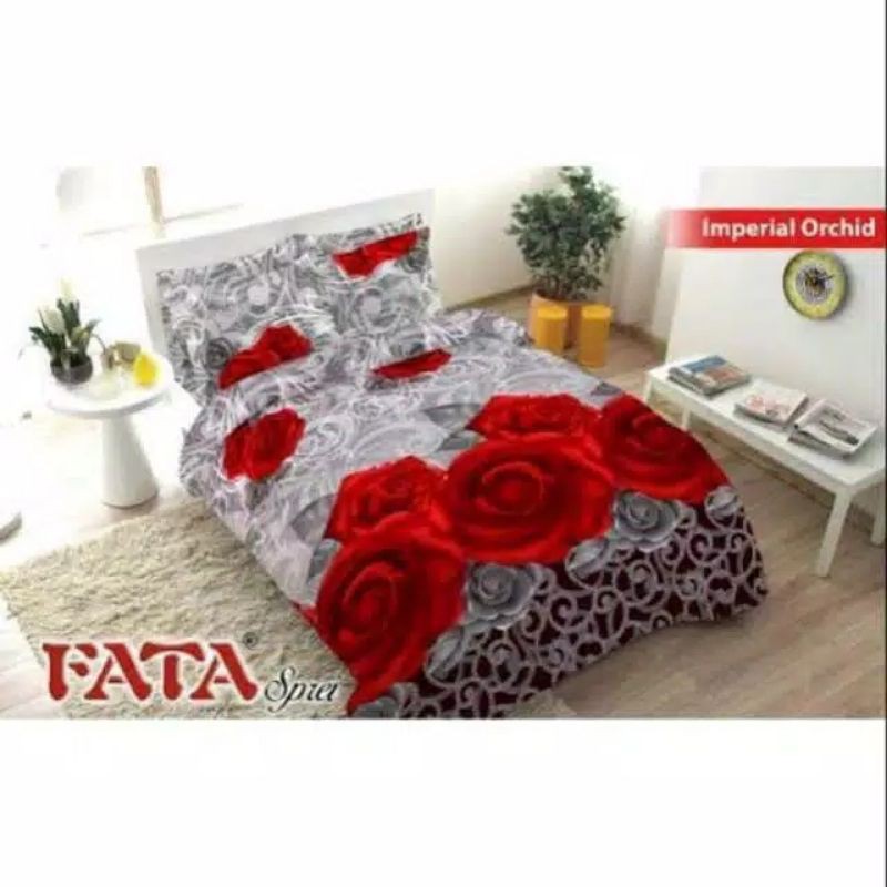 Jual BED COVER FATA 180X200 IMPERIAL ORCHID,SAFARI GARDEN,ATSMOPHERE ...