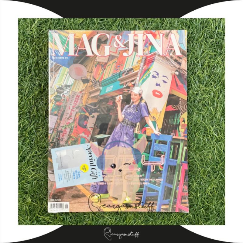 Jual (PLSN) MAG & JINA KOREA MAGAZINE JULY 2022 ROZY / KOO HYESUN ...