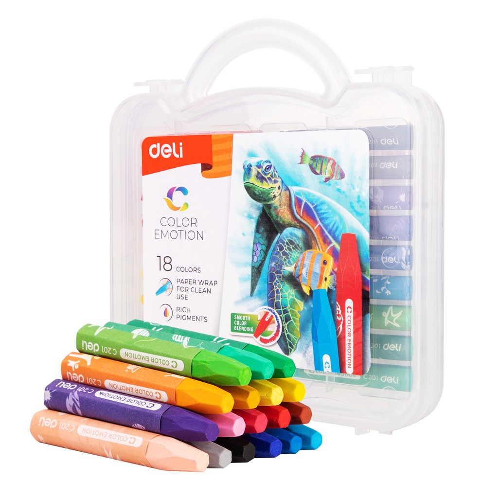 Jual Deli Oil Pastel Crayon 12/24/36 Warna cerah sempurna tidak beracun ...