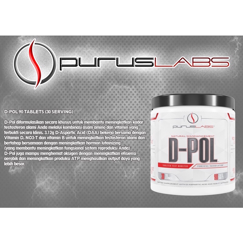 Jual D-POL 90 TABLETS (30 SERVING) | Shopee Indonesia