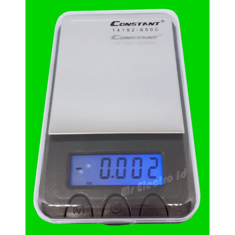Jual TIMBANGAN DIGITAL CONSTANT 650C - TIMBANGAN EMAS PERHIASAN ...