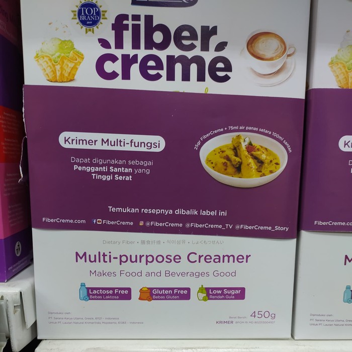 Jual elenka fiber creme box 450gr | Shopee Indonesia