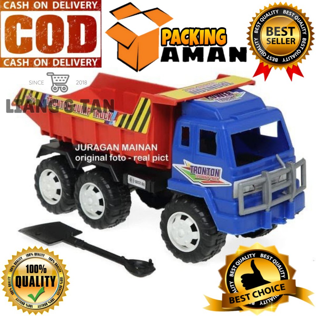 Jual ( BISA COD ) PROMO Mainan Anak Mobil Mobilan Truk Truck Angkut ...