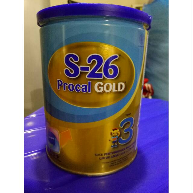 Jual susu anak S-26 procal gold tahap 3 rasa vanila isi 400g kaleng ...