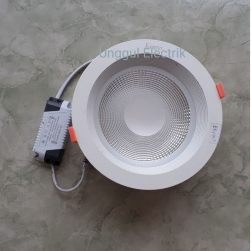 Jual Downlight LED Kingtas COB 30 watt 220 volt plafon lampu plafon inbow tanam | Shopee Indonesia