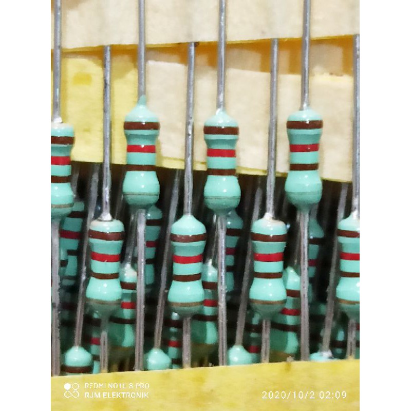 Jual resistor 120 ohm 1/4w per 10 pcs | Shopee Indonesia