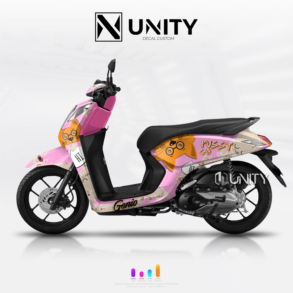 Jual Decal Genio full body Cute kucing lucu | Shopee Indonesia