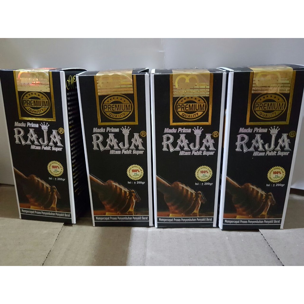 Jual MADU PRIMA RAJA HITAM PAHIT SUPER 200GR exp 9/23 | Shopee Indonesia