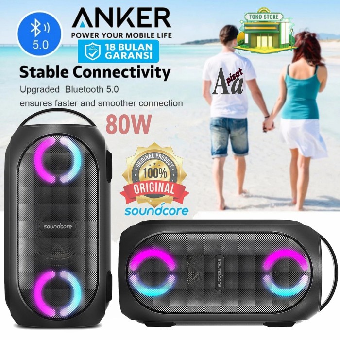 Jual Speaker Anker Soundcore Rave PartyCase Cast Bluetooth Original ...