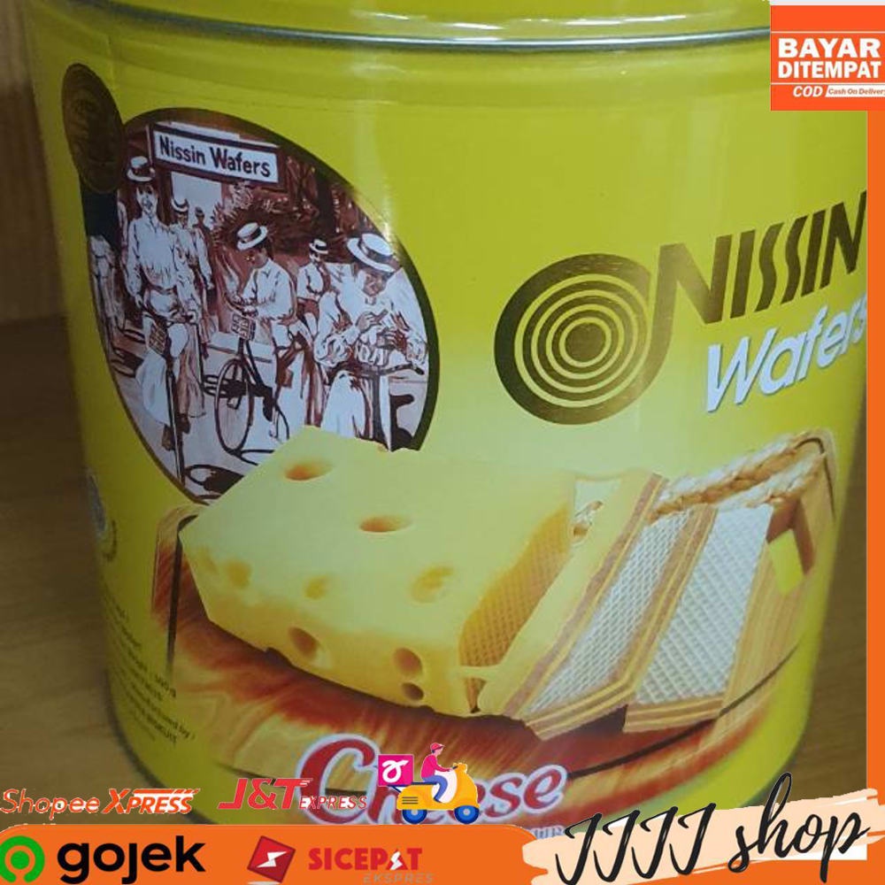Jual Nissin Wafers Cheese Flavour Wafer Snack rasa Keju 300gr | Shopee Indonesia