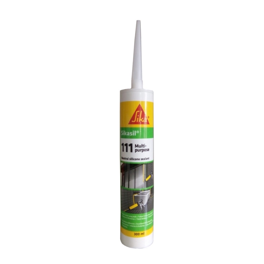 Jual Sealant SILICONE SIKASIL 111 NETRAL Clear 300ml Sika Sikasil 111 Neutral Bening 300 ml ...