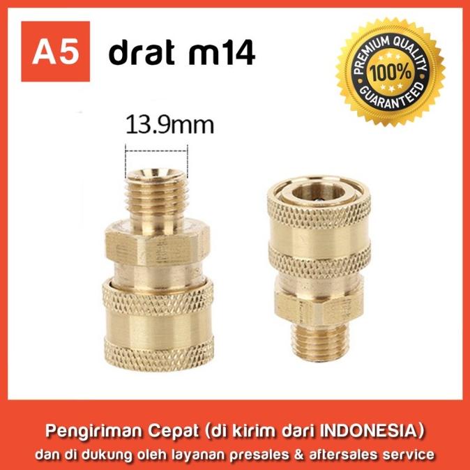 Jual best Quick Release Jet Cleaner (1/4 female, m14 male thread ...