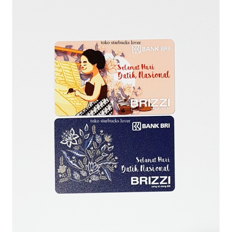 Jual Kartu Emoney Brizzi Bri Saldo 0 Hari Batik National 2020 Set 2 ...