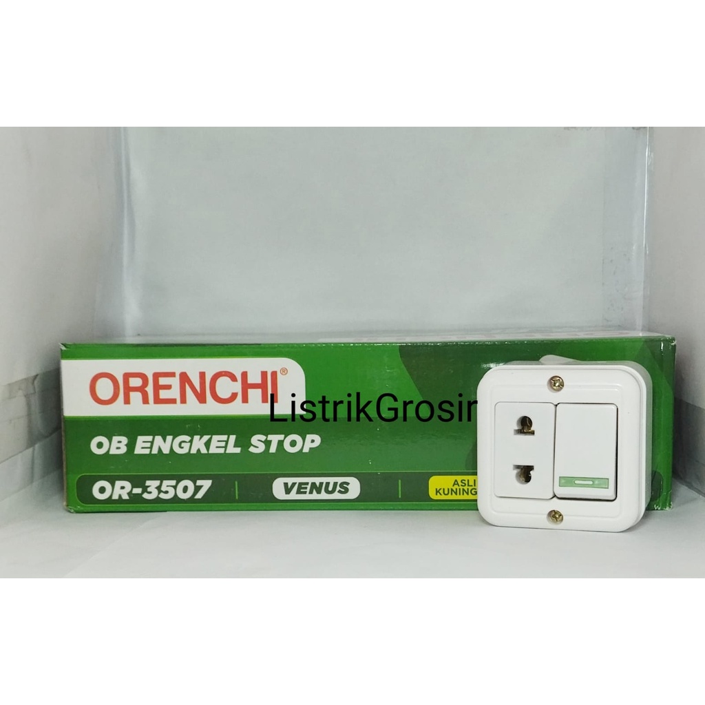 Jual Ob Saklar Engkel + Stopkontak Orenchi Outbow Tempel Model ...