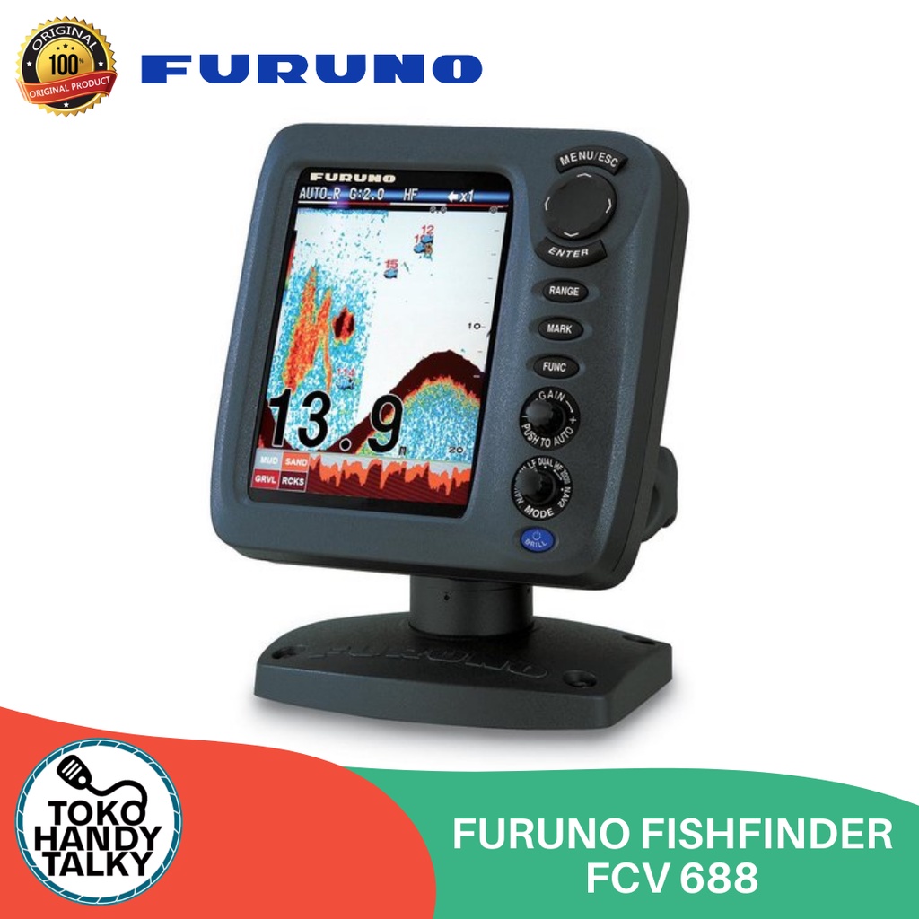Jual FURUNO FISHFINDER FCV 688 FCV688 FISH FINDER ECHOSOUNDER NEW ORIGINAL GARANSI RESMI ...