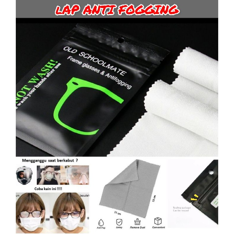 Jual Lap Kacamata Anti Embun Tissu Optifog Tisu Lap Kaca | Shopee Indonesia
