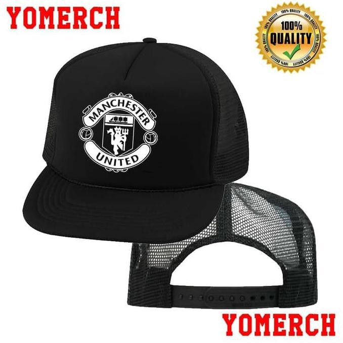 Jual HEMAT Topi Trucker Jaring HAT MU_ MANCHESTER UNiTED_ RED DEViLS ...