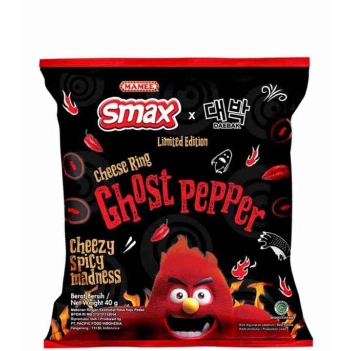 Jual Mister potato limited edition daebak ghost pepper black crisps ...