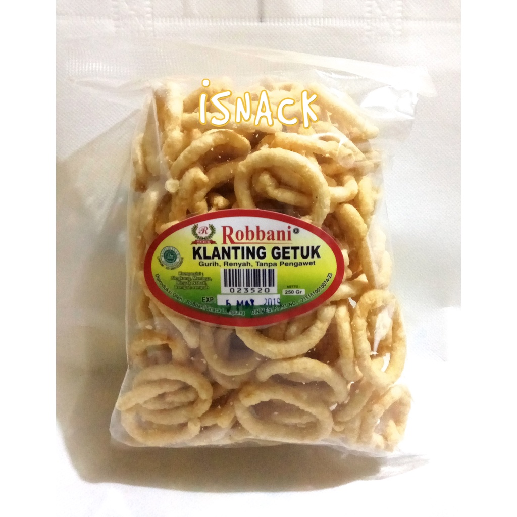 Jual Klanting Getuk Singkong Robbani Asli Lampung | Shopee Indonesia