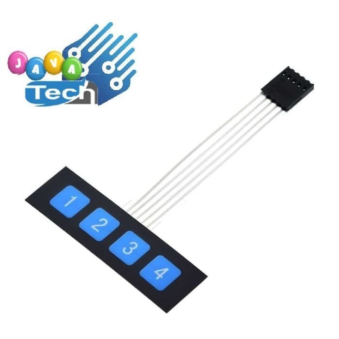 Jual Membrane Switch Keypad 1x4 | Shopee Indonesia