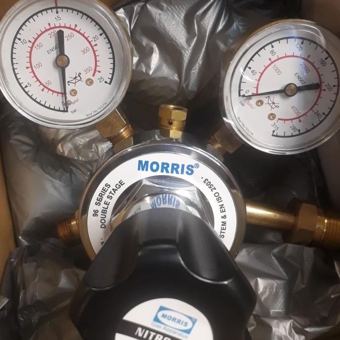 Jual REGULATOR GAS MORRIS NITROGEN 0-15BAR MORRIS teknikpn34 dijamin ...