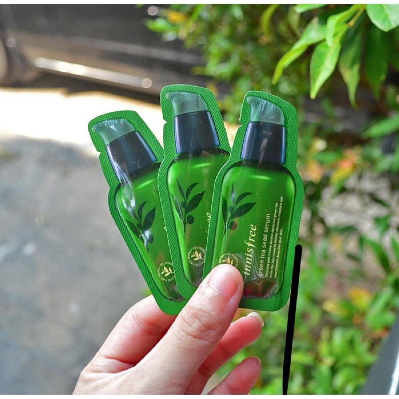 Jual INNISFREE Green Tea Seed Serum 1ml (sample) | Shopee Indonesia