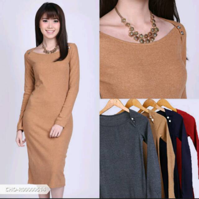 Jual Dress simple sisa wrna milo | Shopee Indonesia
