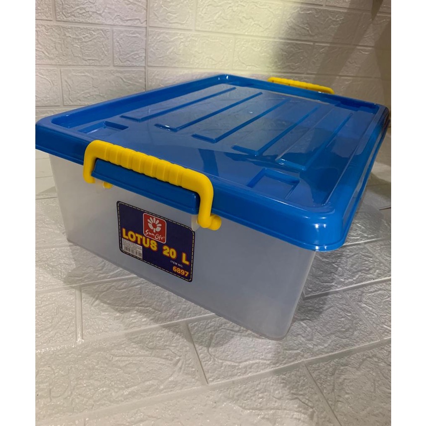 Jual Box countainer sunlife lotus ukuran 20 Liter Box Container CB 15 ...