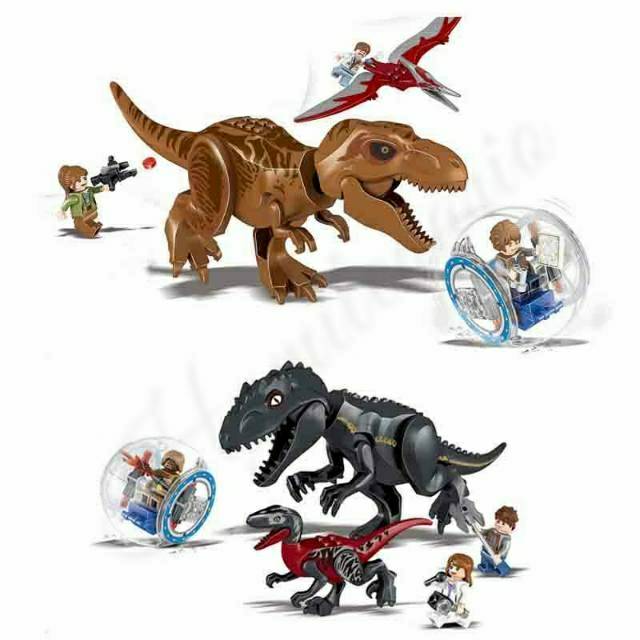 Jual Lego Dino Dinosaur Jurassic World Dinosaurus T-rex Tyrex ...