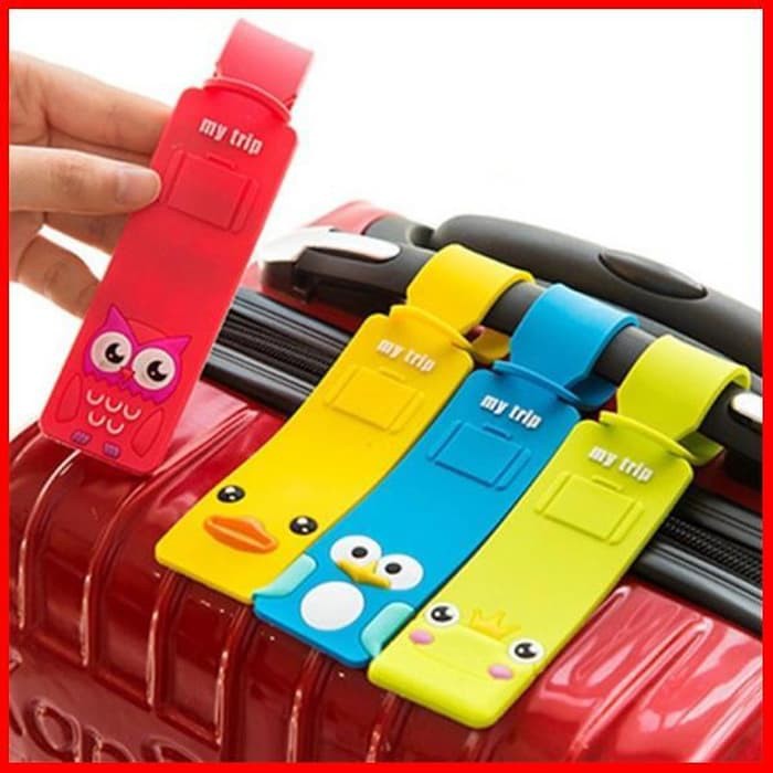 Jual Travel Luggage Tag Koper Lucu Motif Karakter Disney | Shopee Indonesia