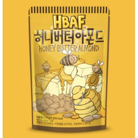 Jual HBAF TOM's FARM ORIGINAL Honey Butter Almond Korean 190g | Shopee Indonesia