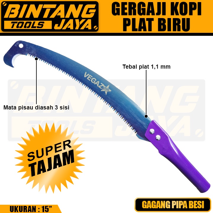 Jual Gergaji kopi dahan gagang besi Potong ranting pohon dahan tinggi lengkung | Shopee Indonesia