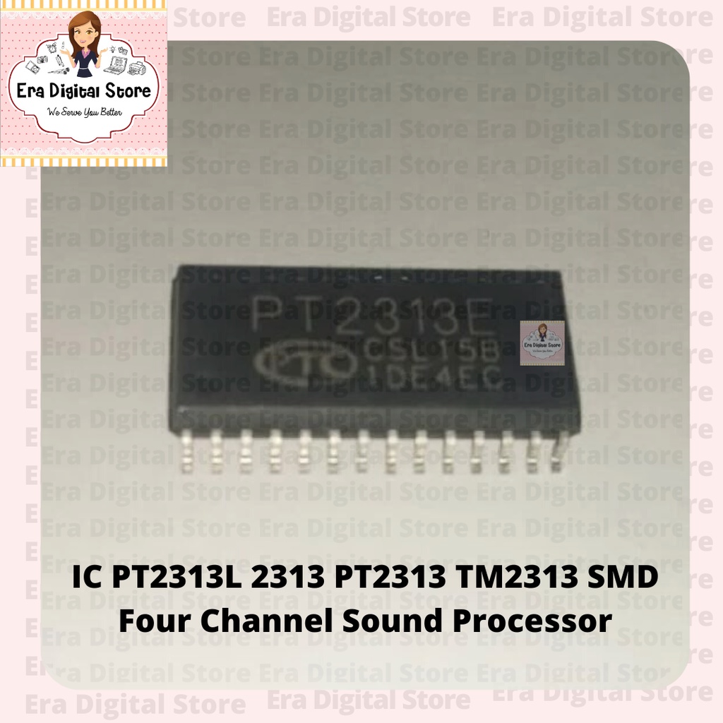 Jual IC PT2313L TM2313 2313 PT2313 SMD Four Channel Sound Processor ...